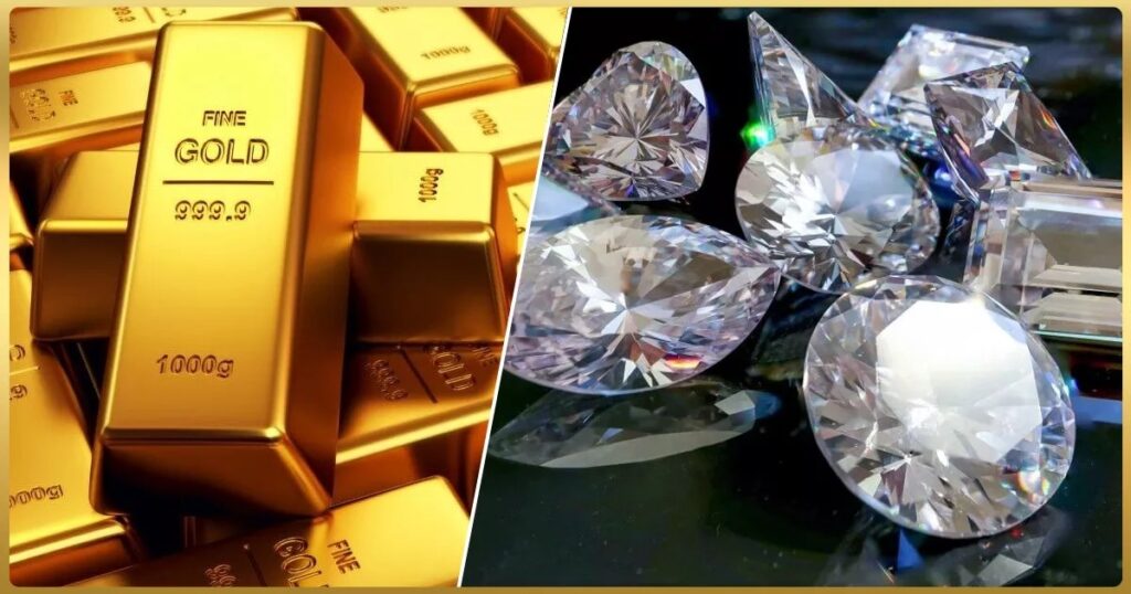 Investing in Diamonds vs Gold - CROWN BULLION HUB UK